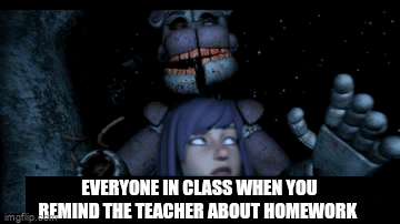 Reminding teacher about homework meme - Imgflip