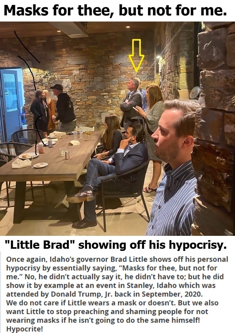 Masks for thee, but not for me. - Imgflip