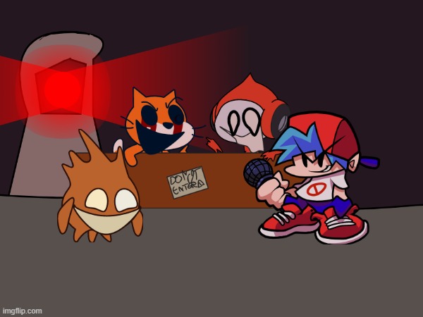 A Fnf Mod Concept Story Bf Got Added Into A Project On Scratch Later He Got Deleted And 