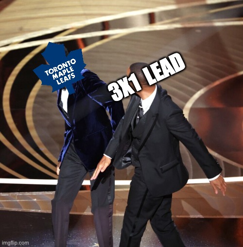 3x1 Lead Maple Leafs - Imgflip