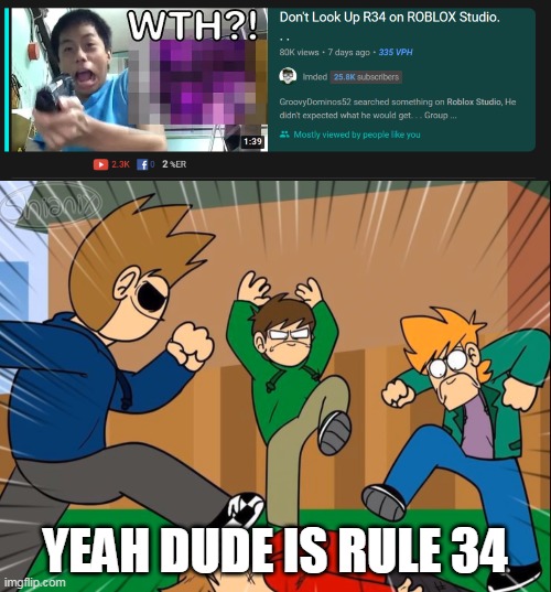 Image tagged in eddsworld bully tord - Imgflip