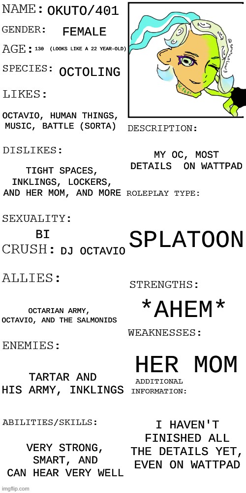 Updated Roleplay Oc Showcase Imgflip