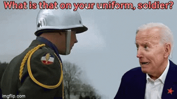 A PLEDGE PIN? ON YOUR UNIFORM? - Imgflip