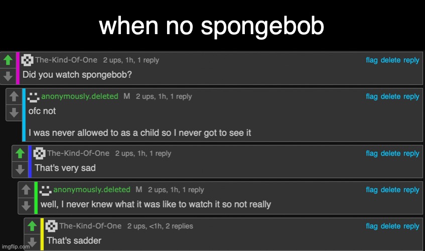sad childhood backstory - Imgflip