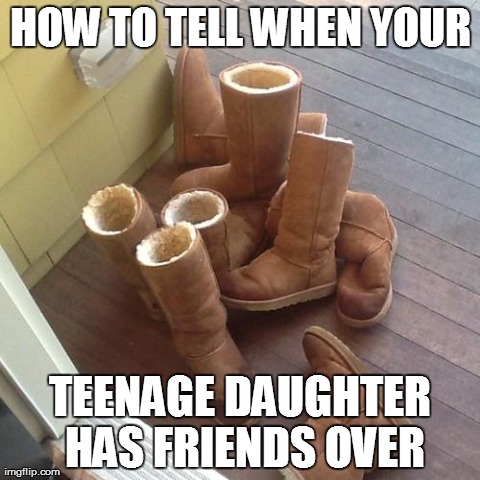 Image tagged in teenage girl uggs - Imgflip