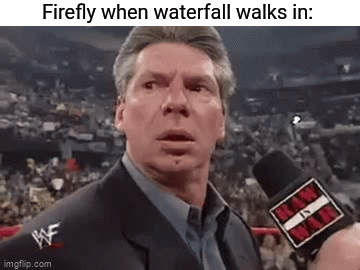 Firefly waterfall - Imgflip
