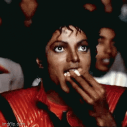 Guy eating pop corn - Imgflip