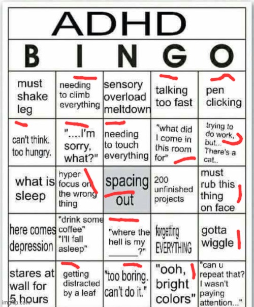Adhd Bingo Imgflip adhd-bingo-imgflip