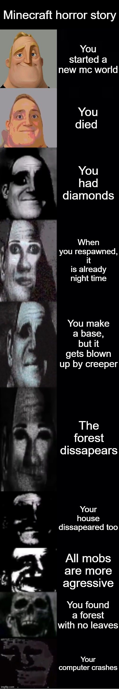 Minecraft Horror Story Imgflip