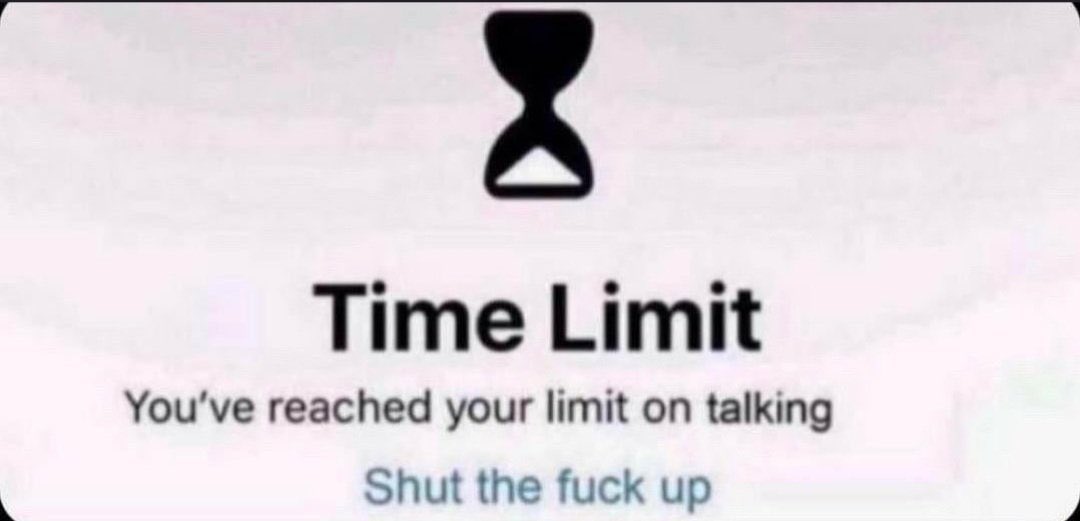 Time Limit Blank Template Imgflip