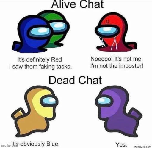 ded chat xd - Imgflip