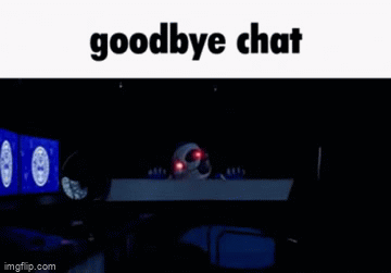 Goodbye chat! - Imgflip