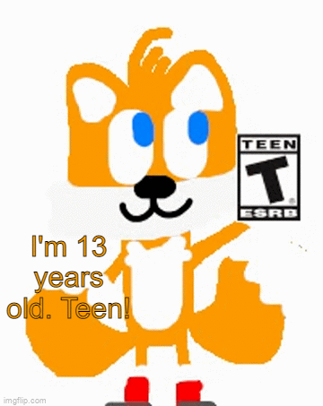Tails the 13 year old fox - Imgflip