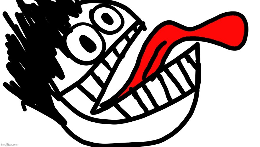 Doodle but his mouth is open - Imgflip