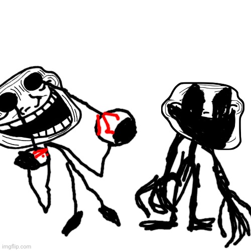 My 2 trollge ocs in fnf - Imgflip