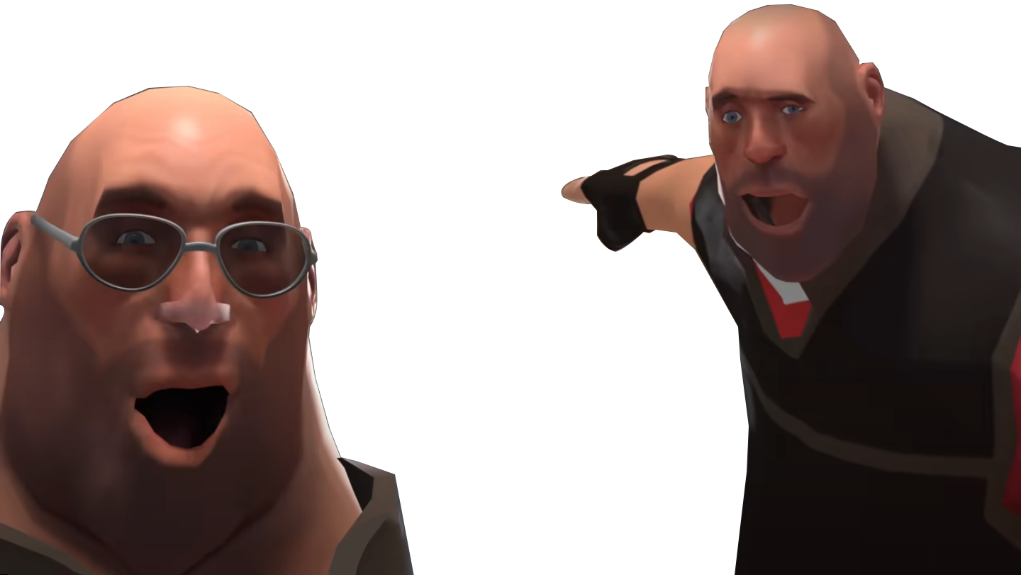 Guys Pointing Meme Template