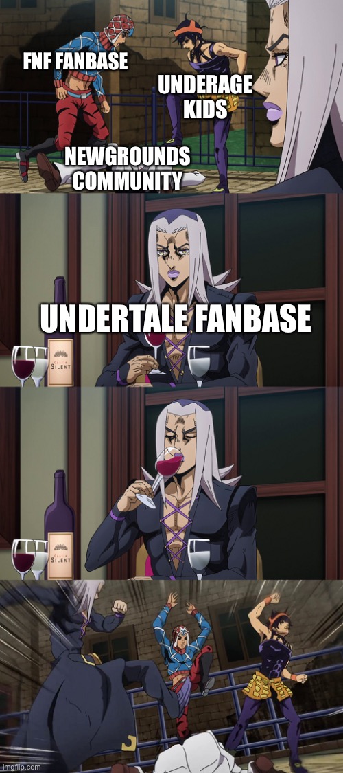 Abbacchio Joins In The Fun Imgflip