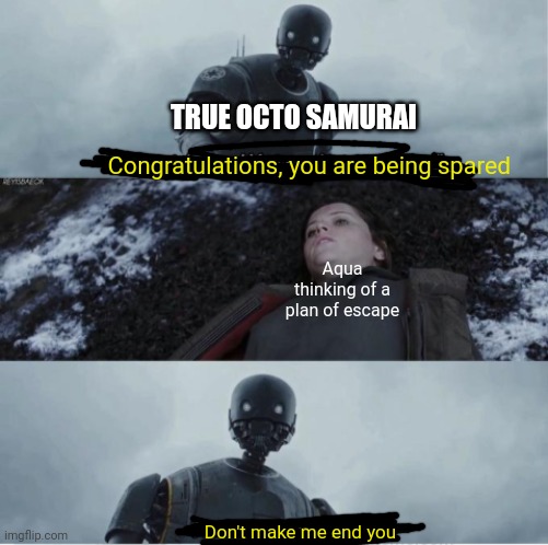 Aqua escaped - Imgflip