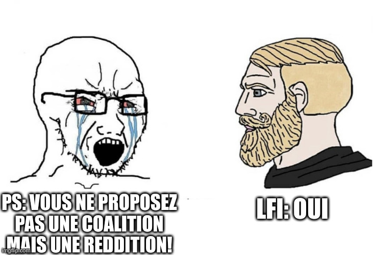 Soyboy Vs Yes Chad - Imgflip