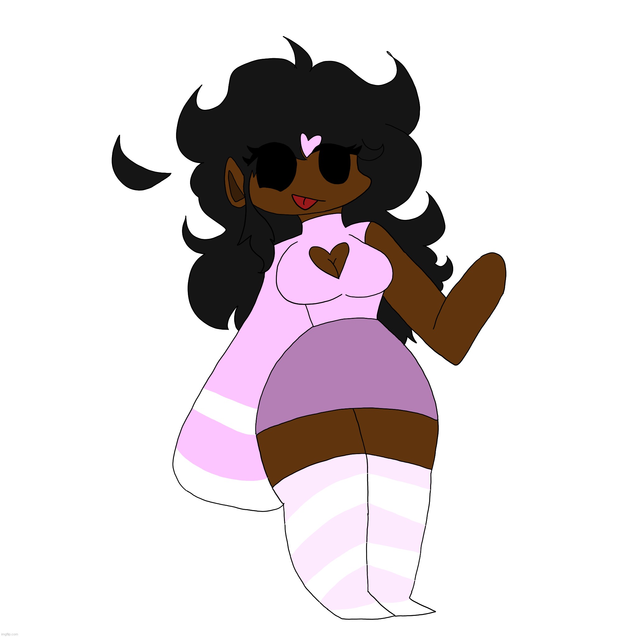 Part 4. You make a layer again, and slide it under the layer you did ...