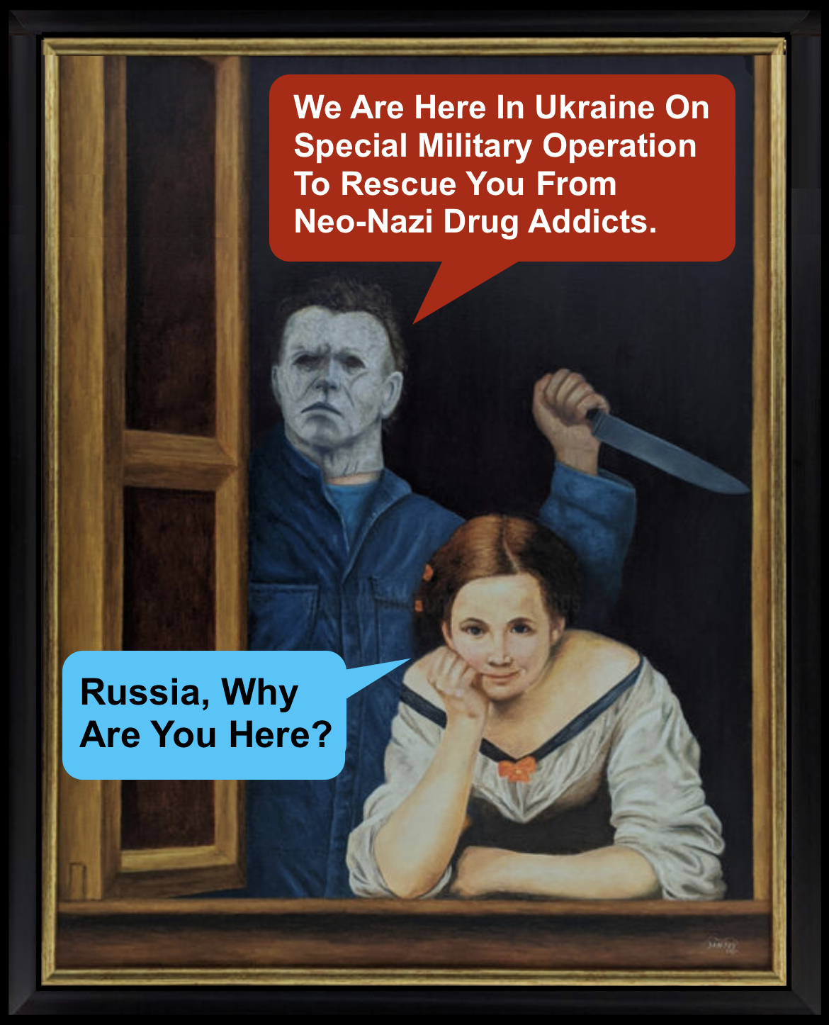 Russia Why Are You Here Meme Blank Template Imgflip