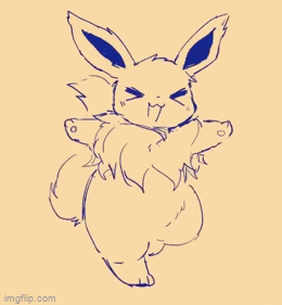 yasssssssss!!!!!!!!! dance eevee dance! - Imgflip