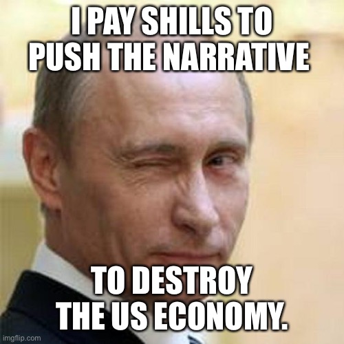 Putin Winking - Imgflip