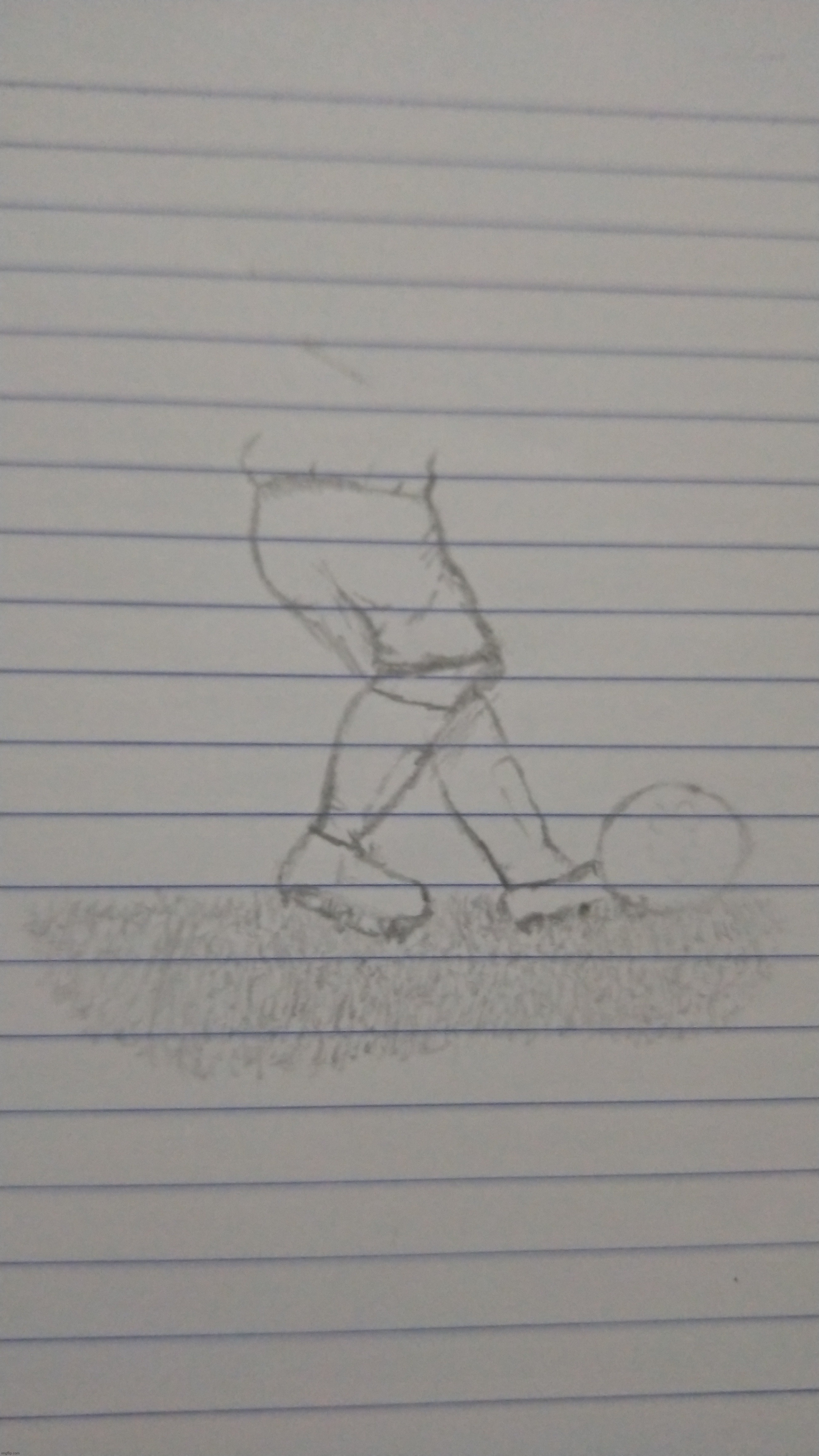 i don't regularly draw but here's an unfinished drawing. - Imgflip