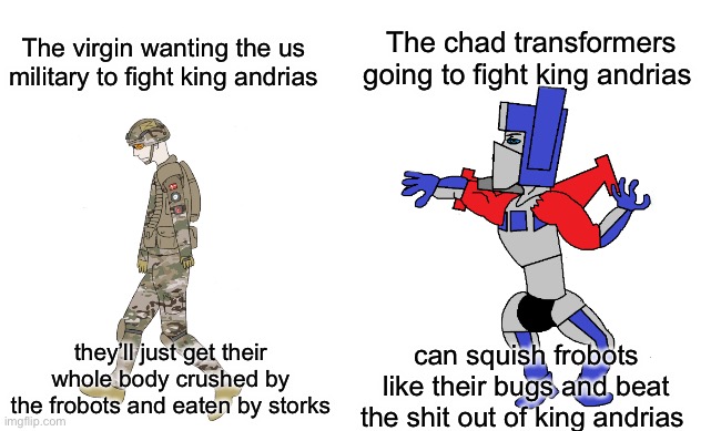 My money is on Optimus prime - Imgflip