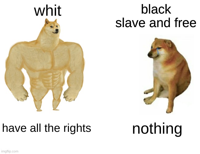 Buff Doge vs. Cheems Meme - Imgflip
