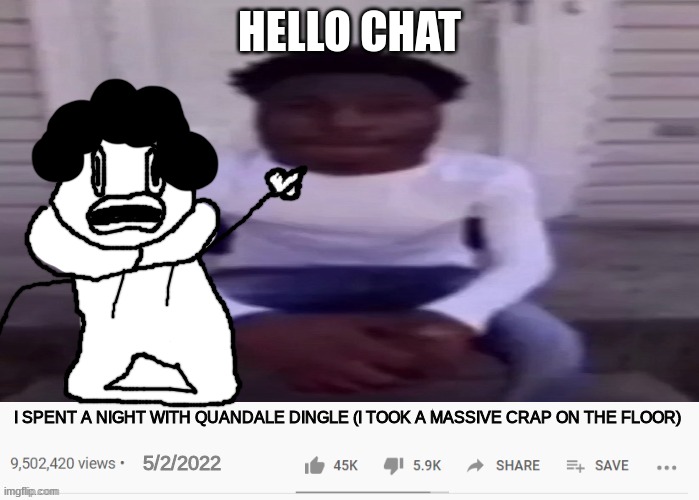 I SPENT A NIGHT WITH QUANDALE DINGLE - Imgflip