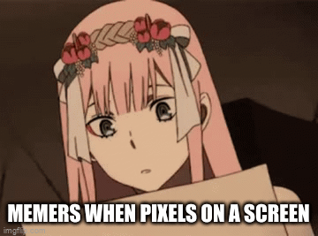 zero two laugh - Imgflip