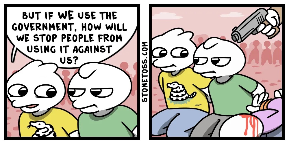 Stonetoss Libertarian Government Blank Template Imgflip