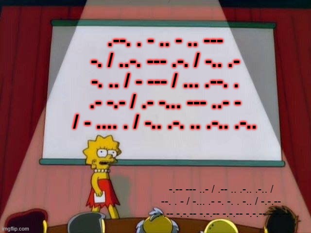Lisa Simpson's Presentation - Imgflip