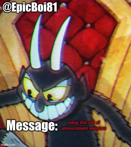 Image tagged in the devil from cuphead - Imgflip