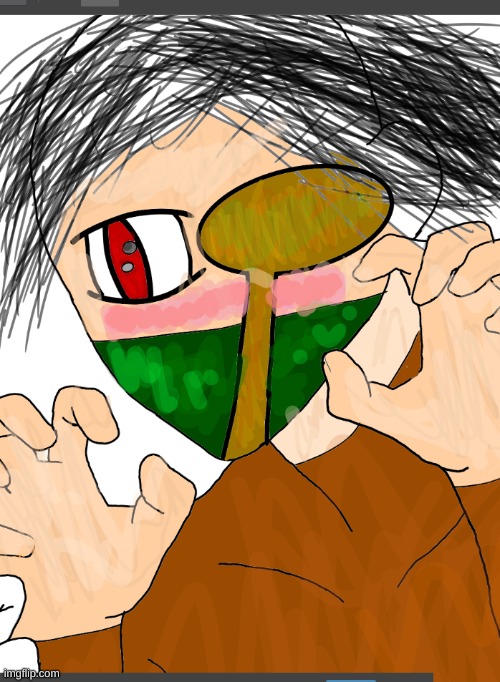 You see him cowering in a corner. Wdyd? - Imgflip