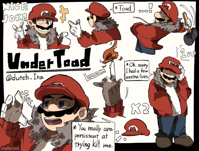 undertoad mario my belovedd - Imgflip