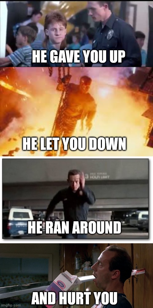 In Terminator 2 (1991), all the mistakes you can make in a relationship ...