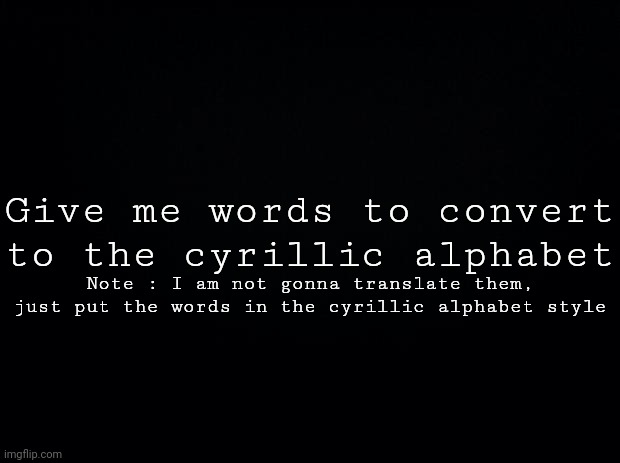 Black background - Imgflip