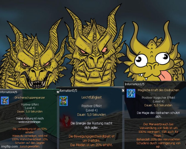 Three-headed Dragon - Imgflip