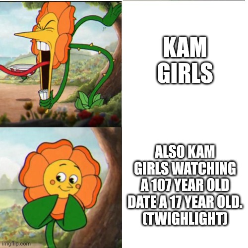 KAM girls are hypocrites - Imgflip