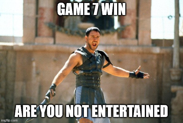 Gladiator Are you not entertained - Imgflip