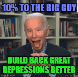 Biden inflation at 41% and rising! - Imgflip