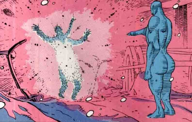 Thicc Dr Manhattan Blank Template Imgflip