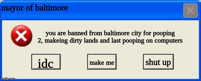 Windows xp error - Imgflip