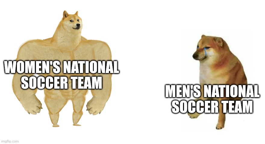 Buff Doge vs Crying Cheems - Imgflip