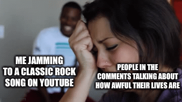 crying girl dancing guy - Imgflip