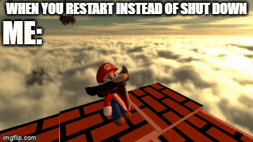 Mario dies - Imgflip