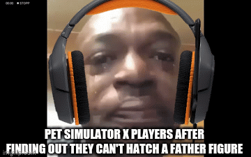 Pet Sim X is a waste of time and its P2W, play Arsenal instead. - Imgflip