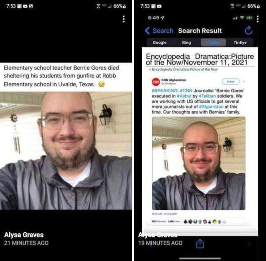 Encyclopedia Dramatica: More CNN Fake News from Uvalde, Texas - Imgflip